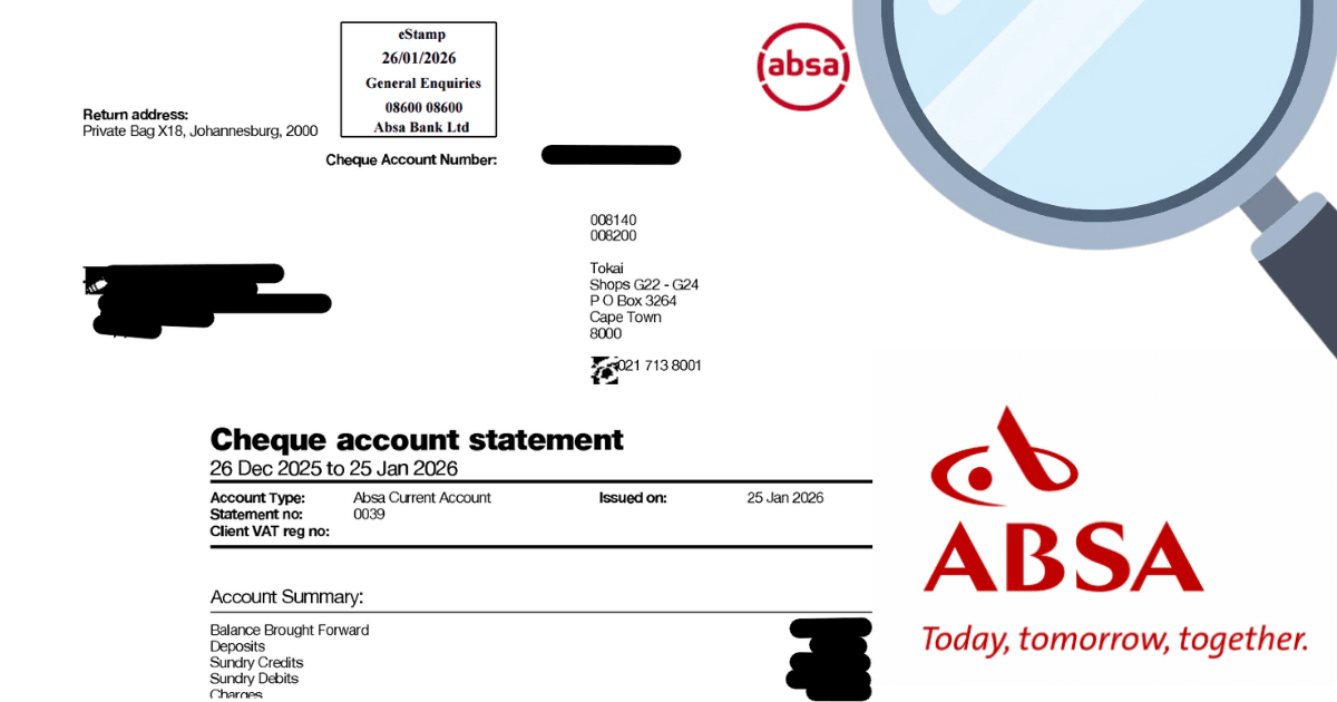 Absa Bank Statement Analysis: Understanding Account Tiers, Fees & Absa ...