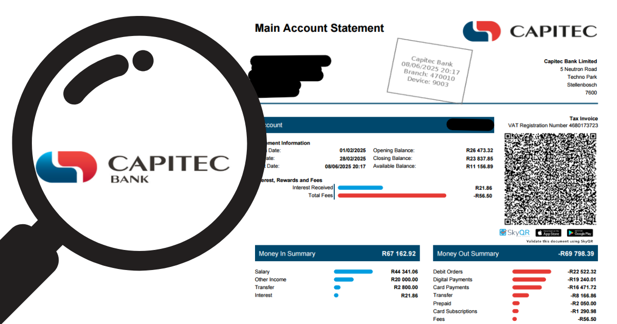 Capitec Bank Statement Analysis: Understanding the True Costs Behind ...